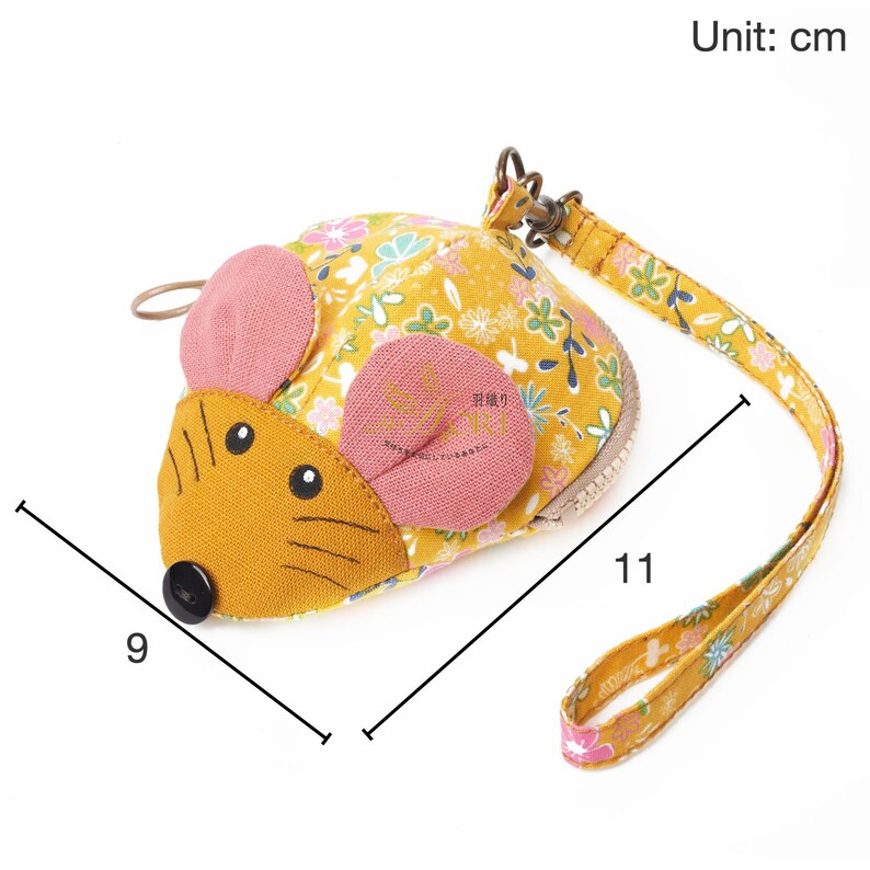Cute Mouse Zipper Pouch - Etsy