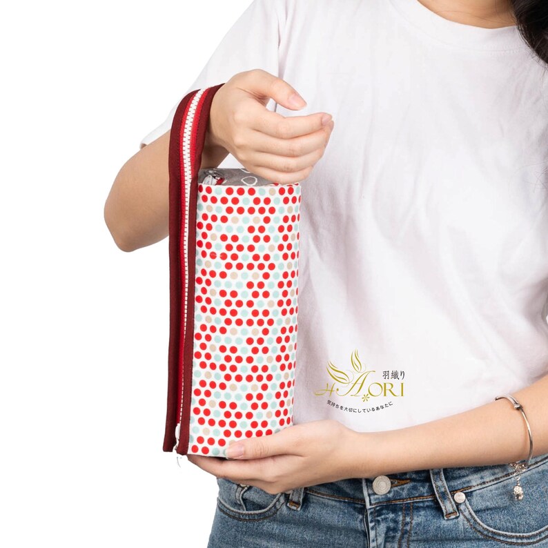 Double Layer Zipper Pouch - Etsy