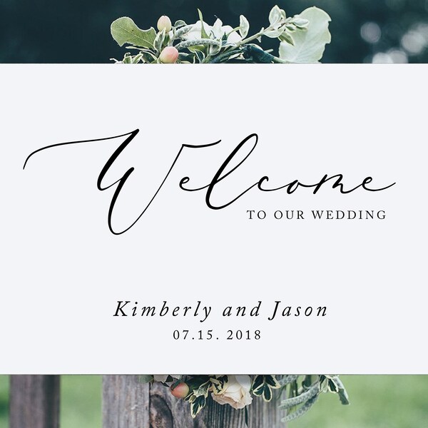 Horizontal Welcome - Etsy
