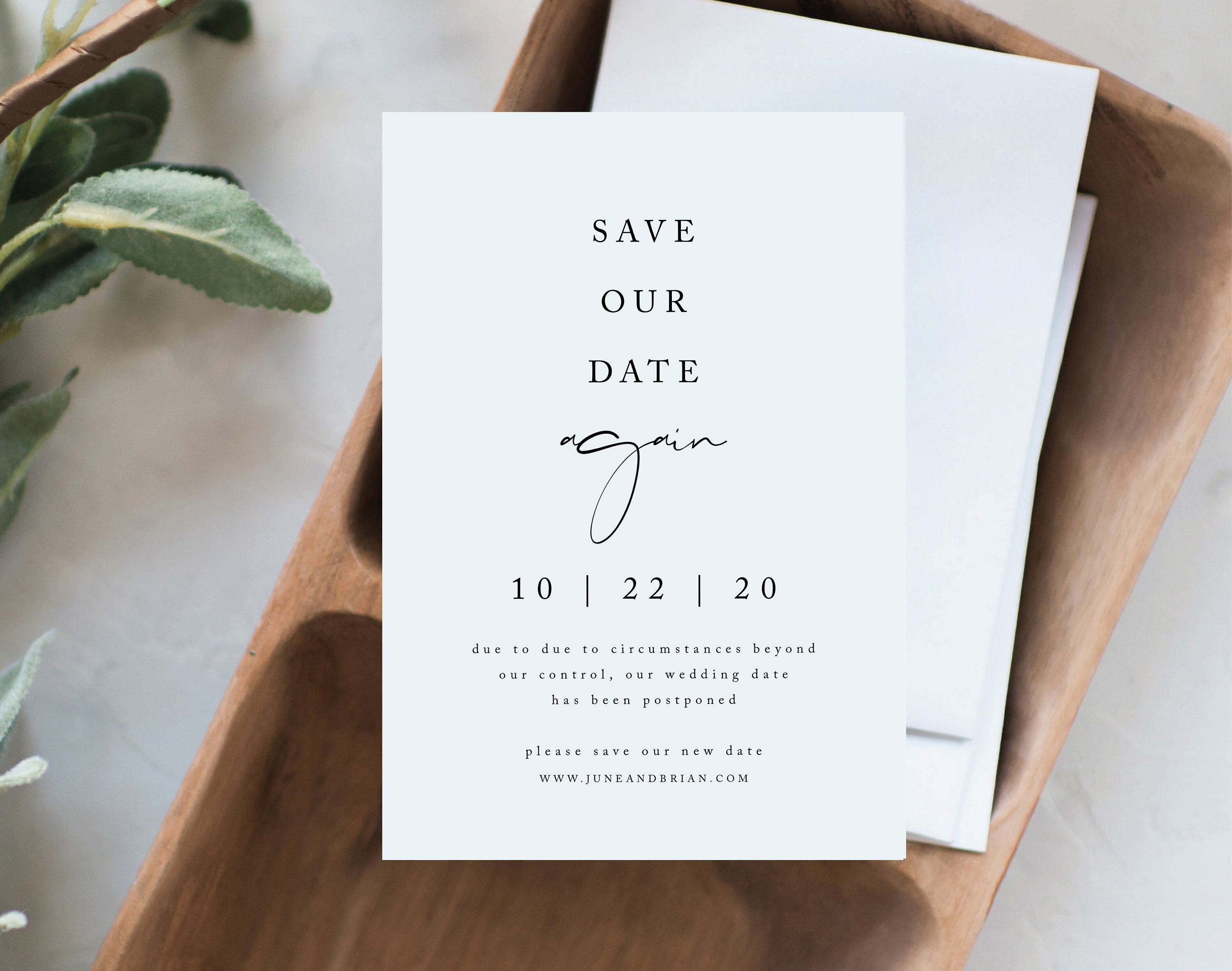 Save the Date Again Template , Save the NEW Date , Change the Date, New ...
