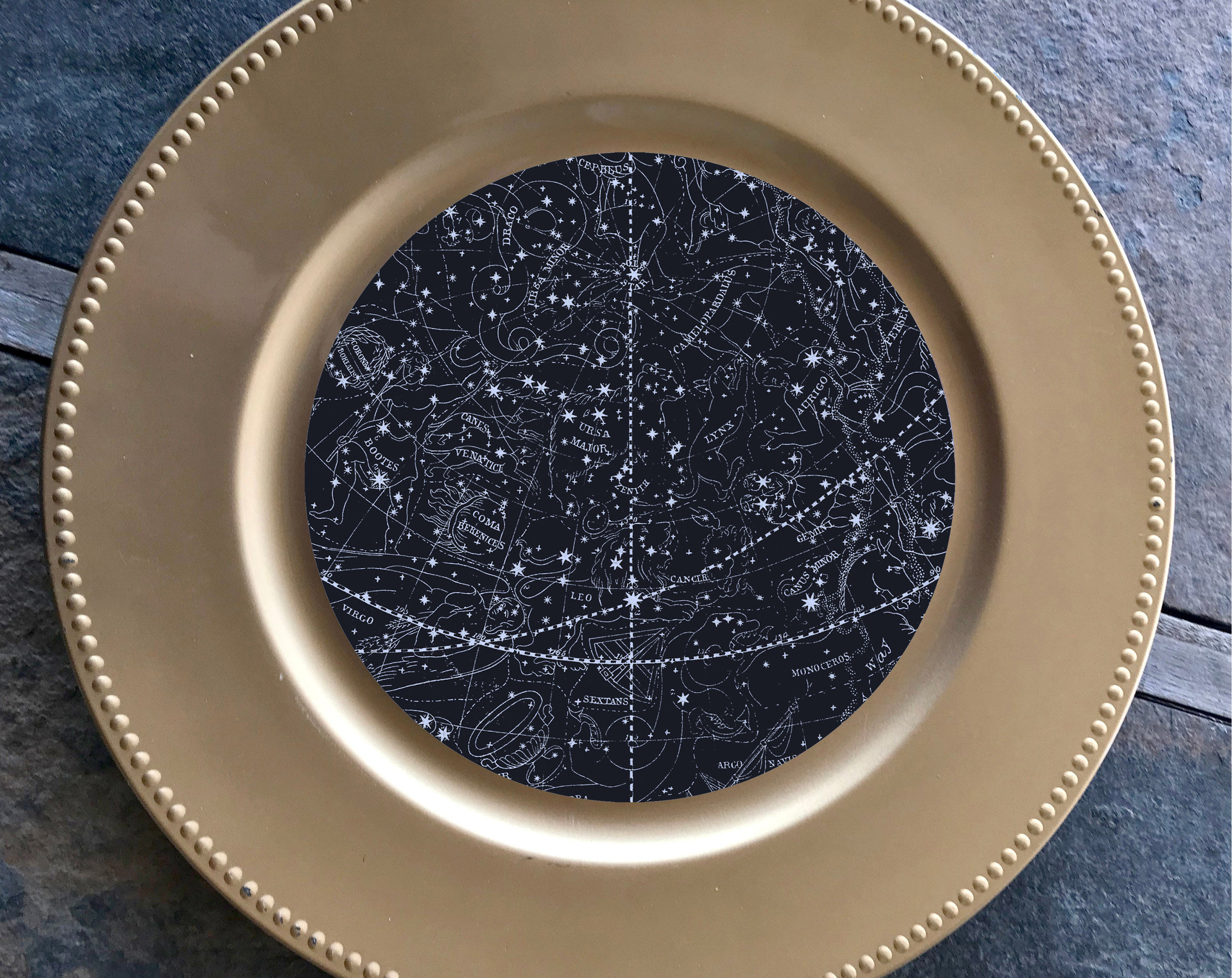 Constellation Wedding Menu, Zodiac Menu Cards, Starry Night Table Decor ...