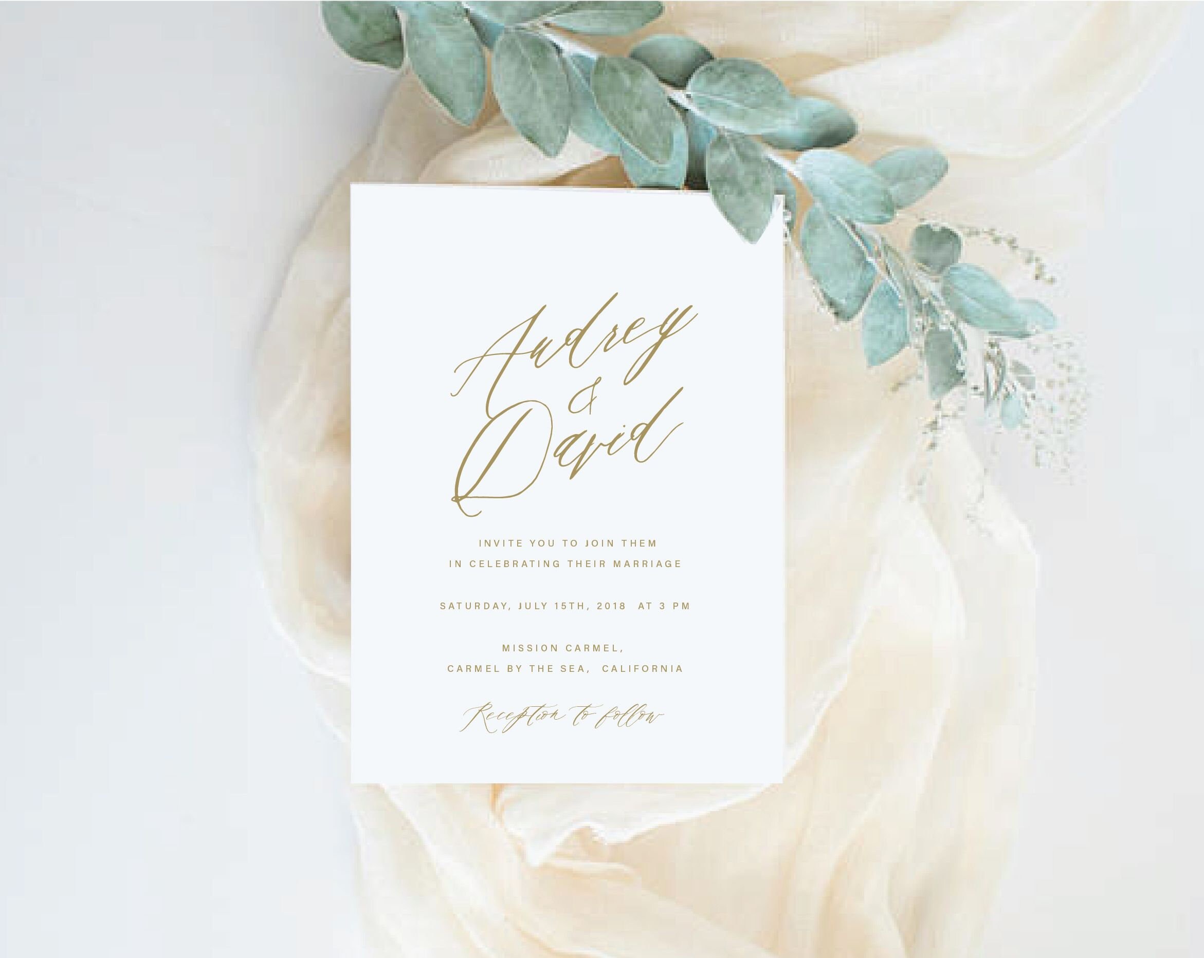 Printable Wedding Invite Wedding Invitation Template Instant | Etsy