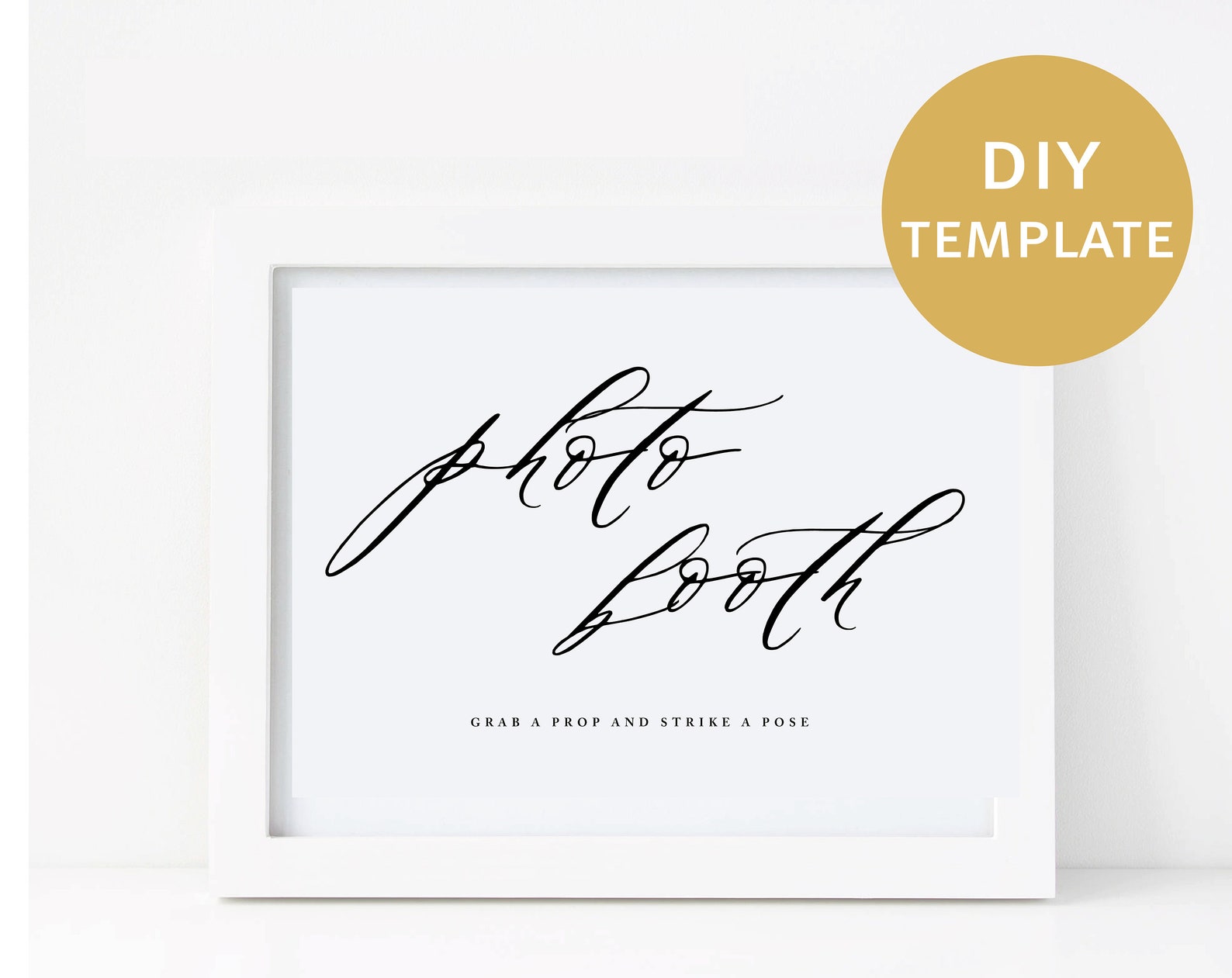 Photo Booth Sign Printable Wedding Signs Printable Wedding - Etsy