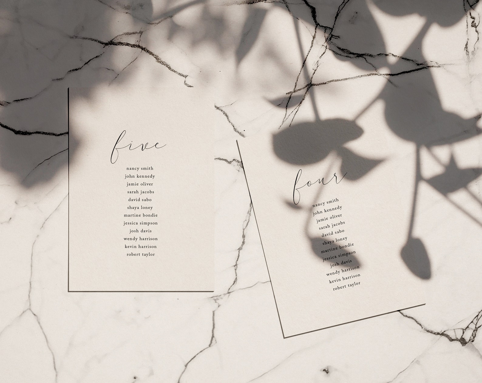 Minimalist Wedding Program Template Modern Wedding Program - Etsy