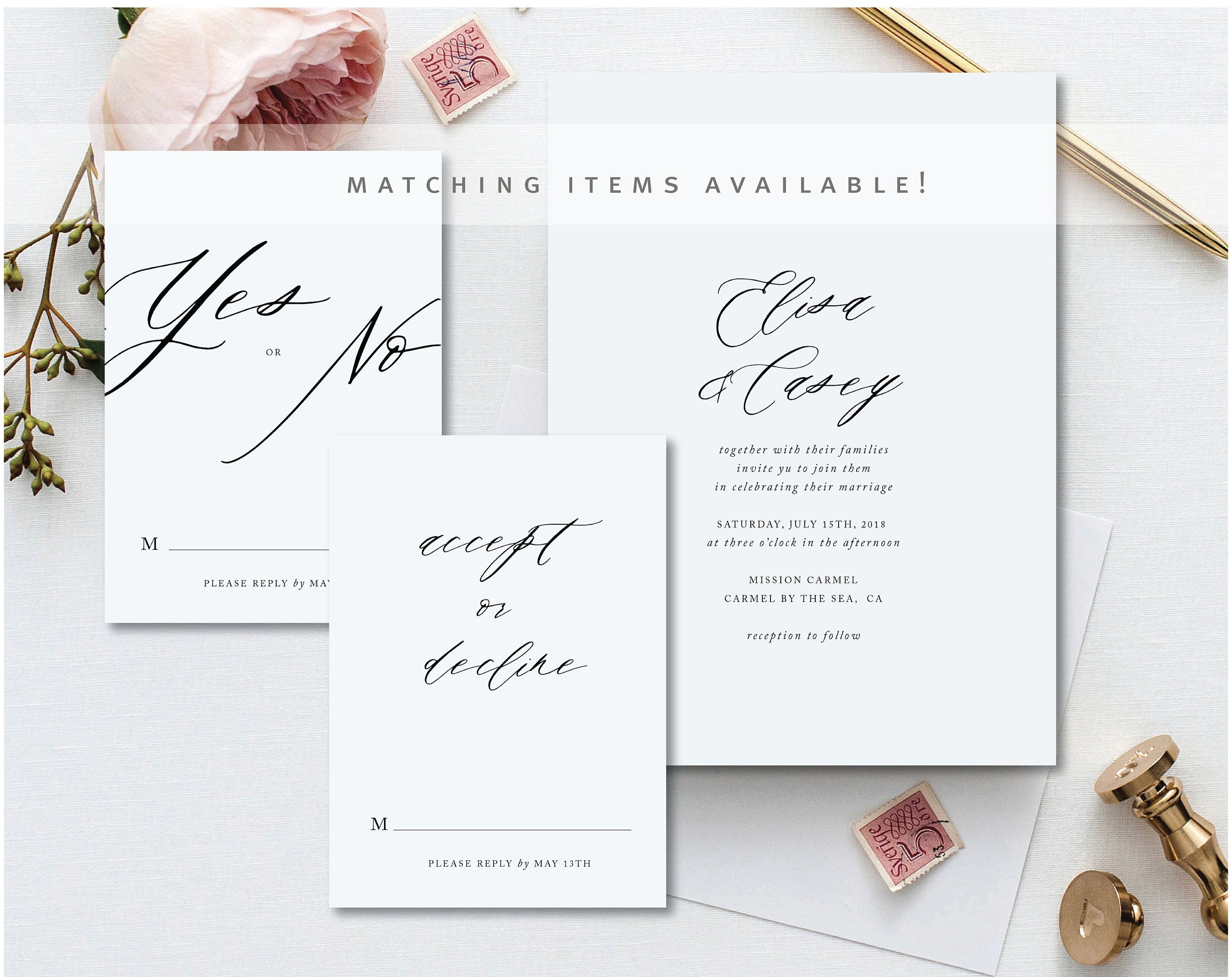 Printable Order of Events Sign Ceremony Order of Events | Etsy