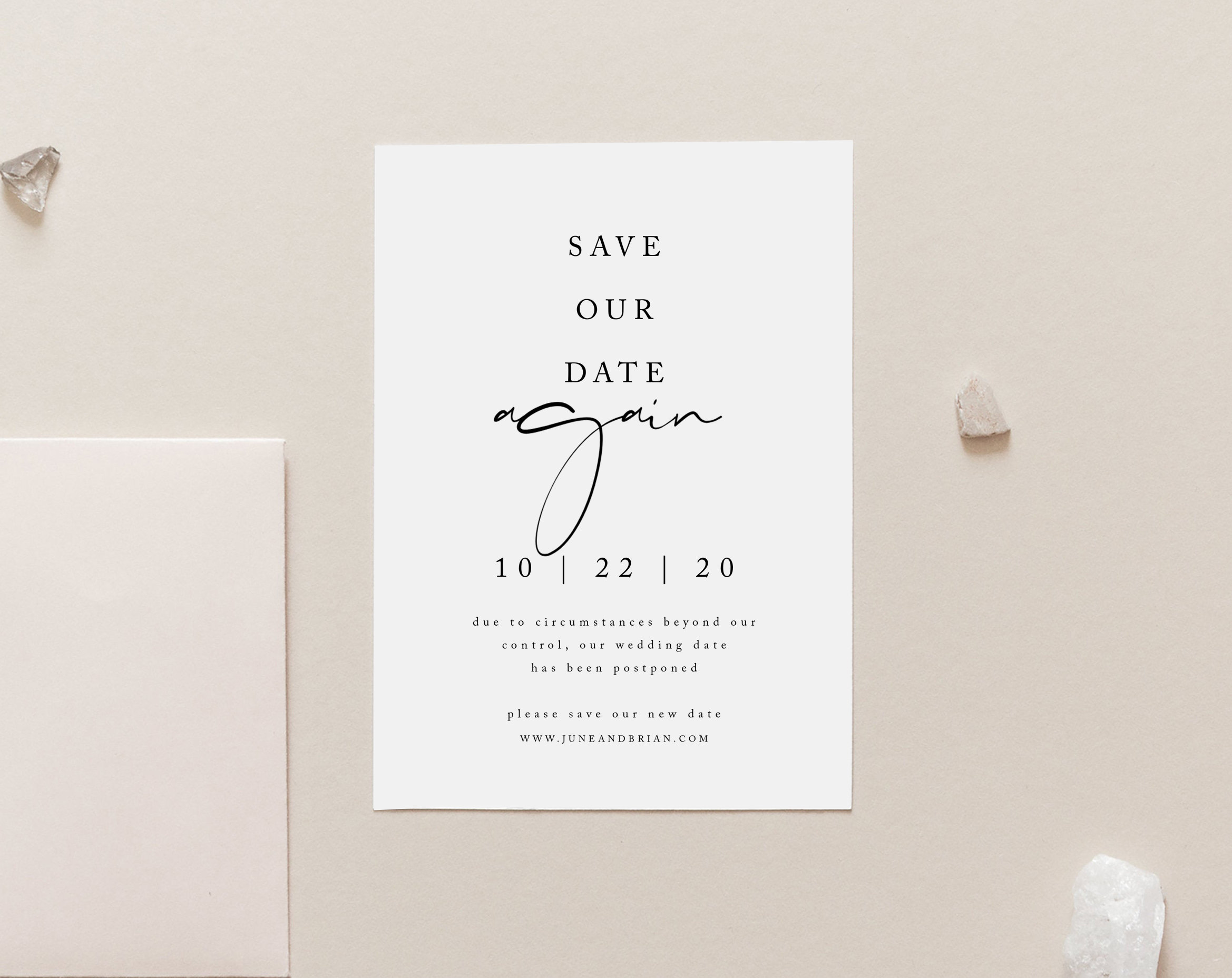 Save the Date Again Template , Save the NEW Date , Change the Date, New ...