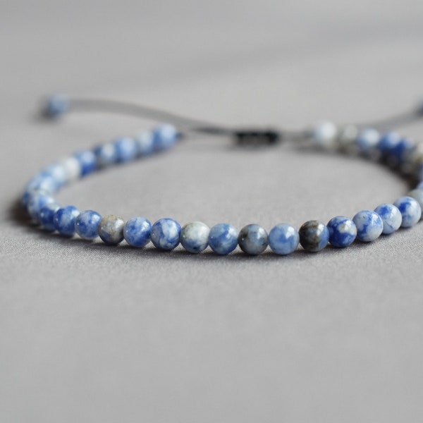 Blue Beads Bracelet - Etsy