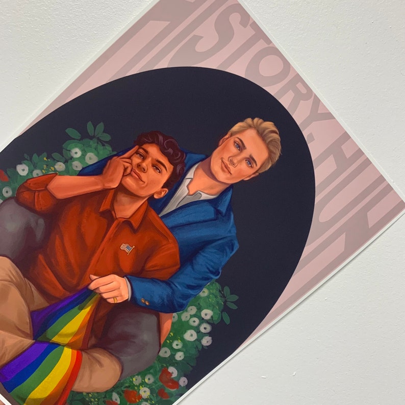 Buy Alex & Henry History Huh Red White and Royal Blue Art Online in ...