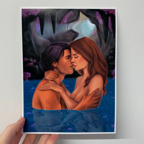 From Blood and Ash Kieran Hawke Poppy Fine Art Print - Etsy