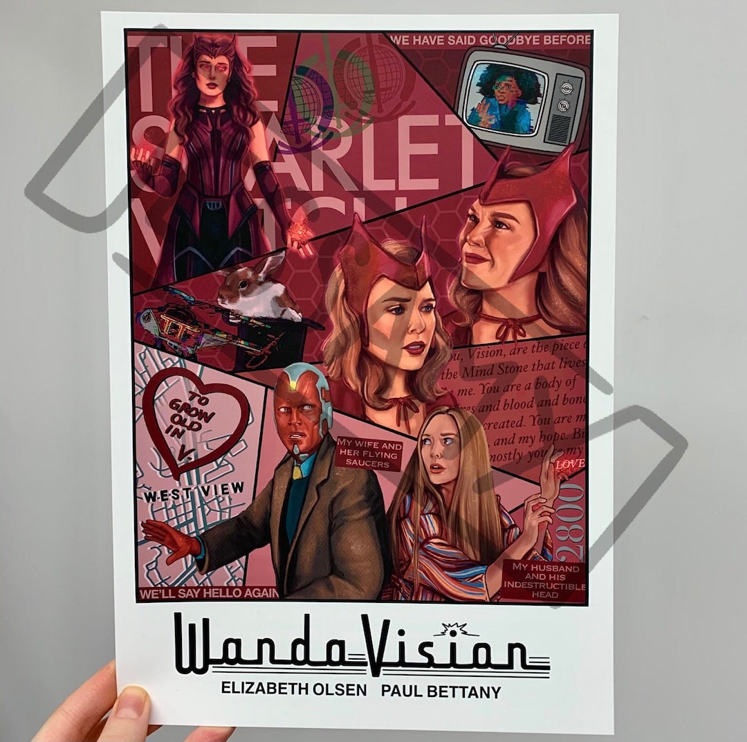 Wandavision Series Poster - Art Print - Etsy