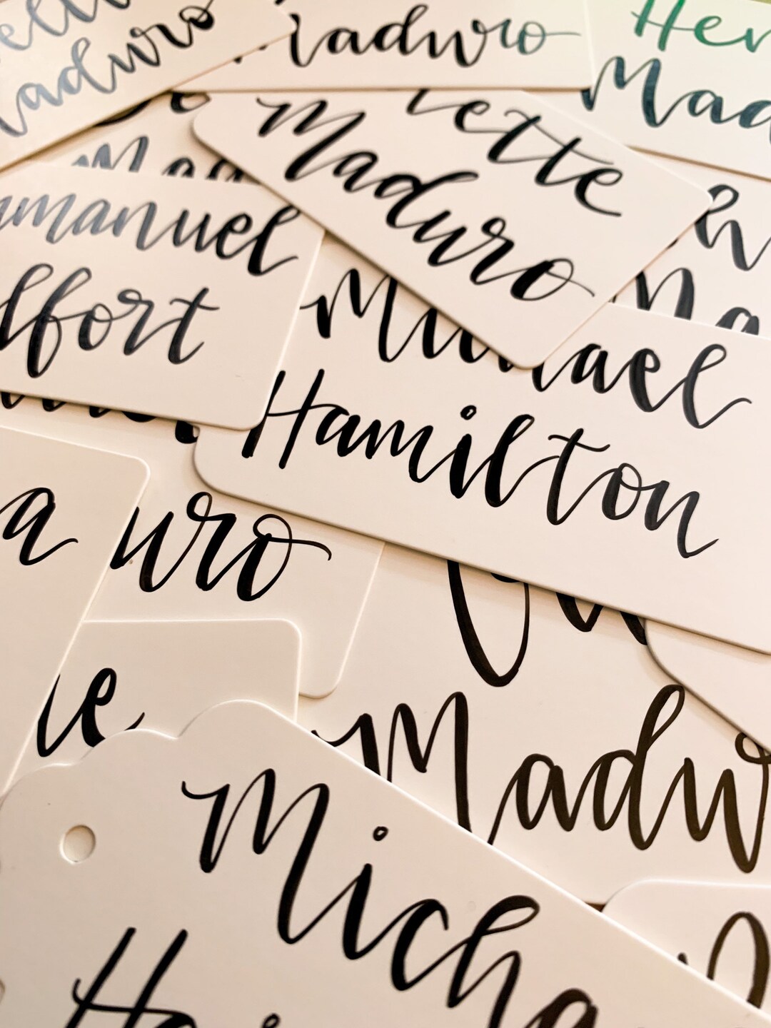 CUSTOM Gift Tags, Personalized Favor Tags, Wedding Place Cards - Etsy