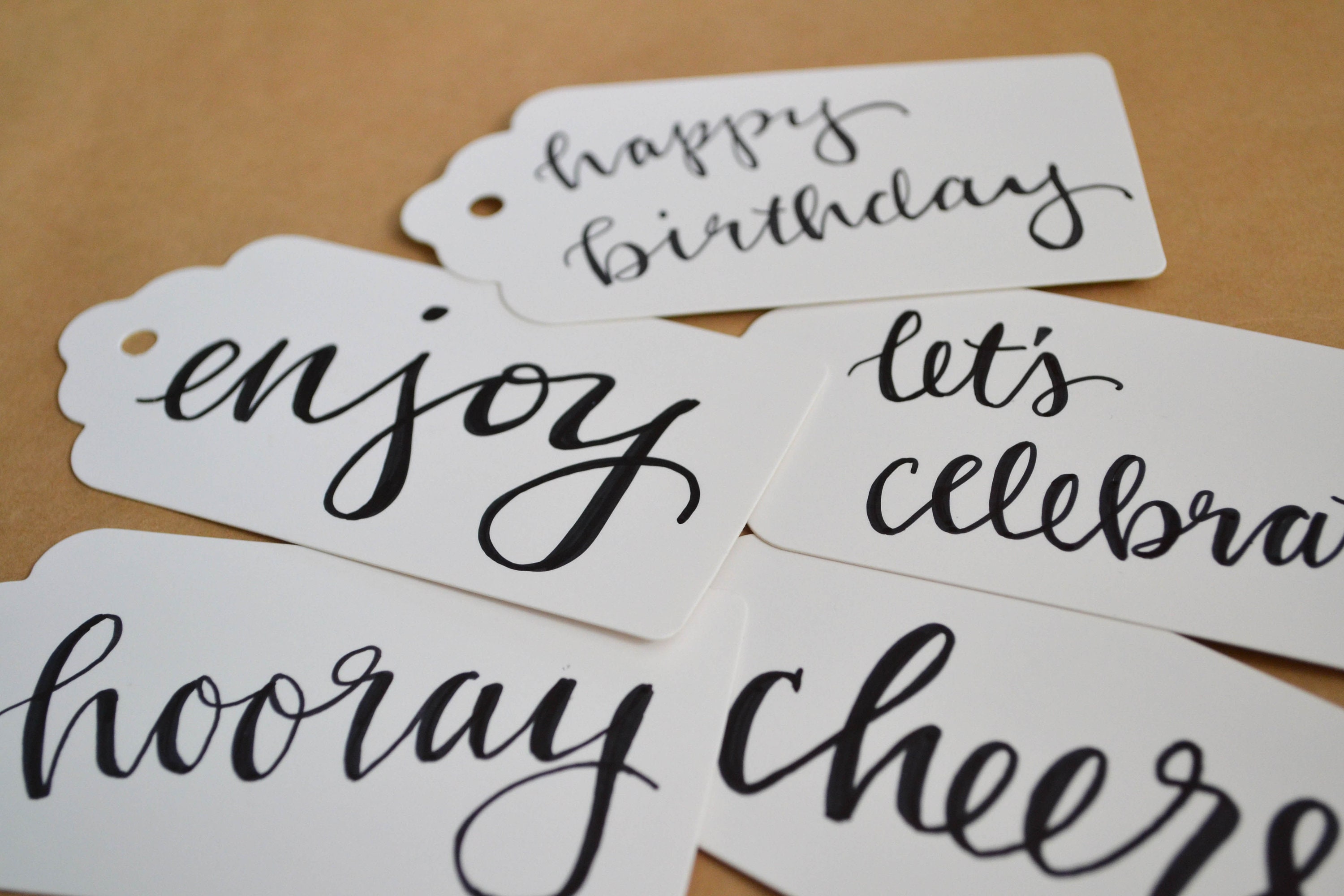 Birthday & Celebration Gift Tags, Party Favors - Etsy