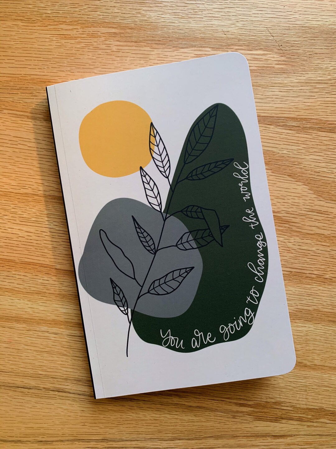 Inspirational Quote Journal You Are Going to Change the World - Etsy