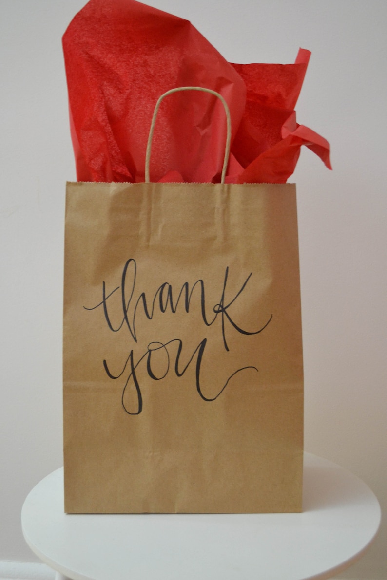 Custom Gift Bags, Personalized Paper Gift Bags, Kraft Paper Bags ...