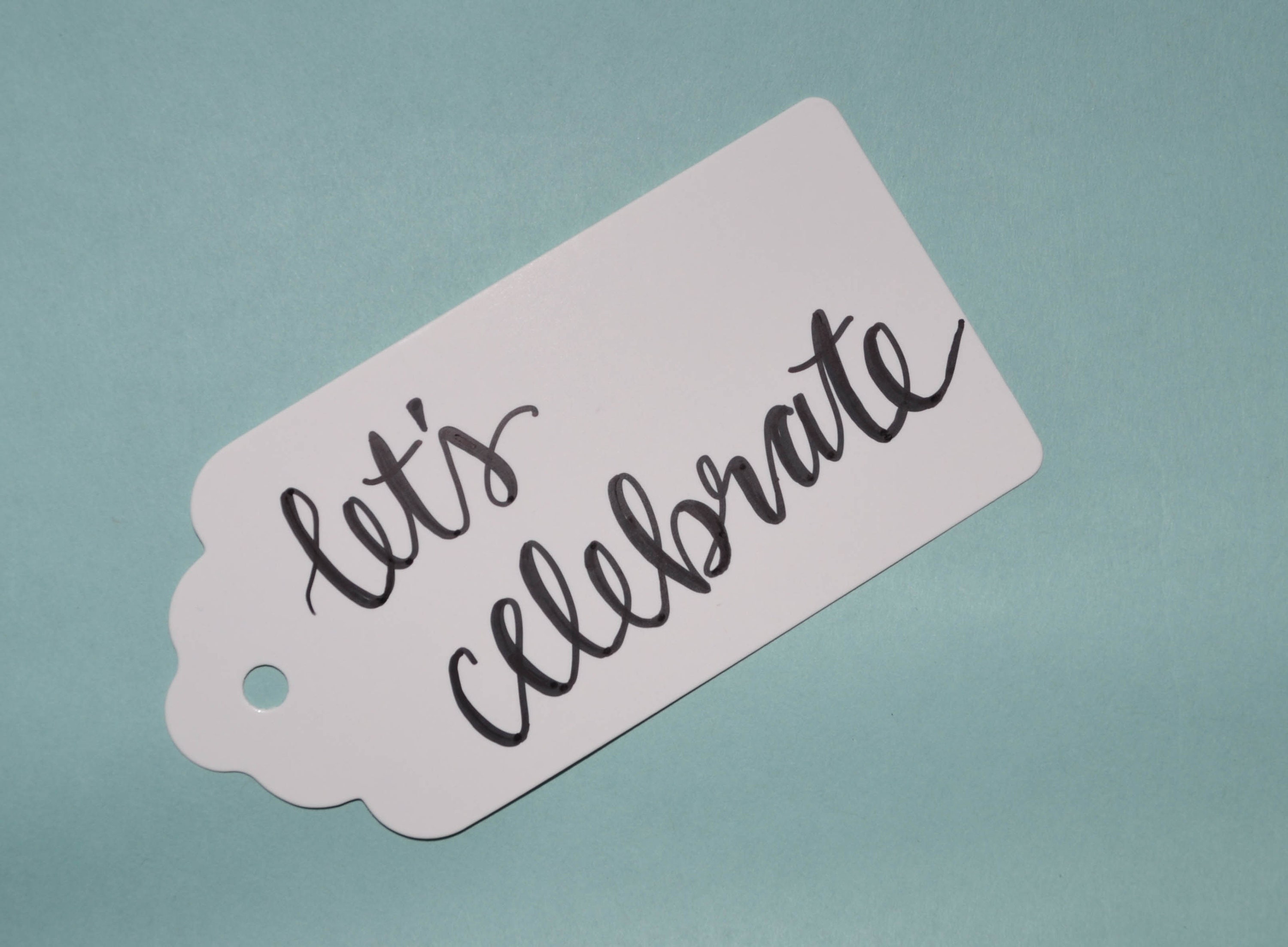 Birthday & Celebration Gift Tags Party Favors | Etsy