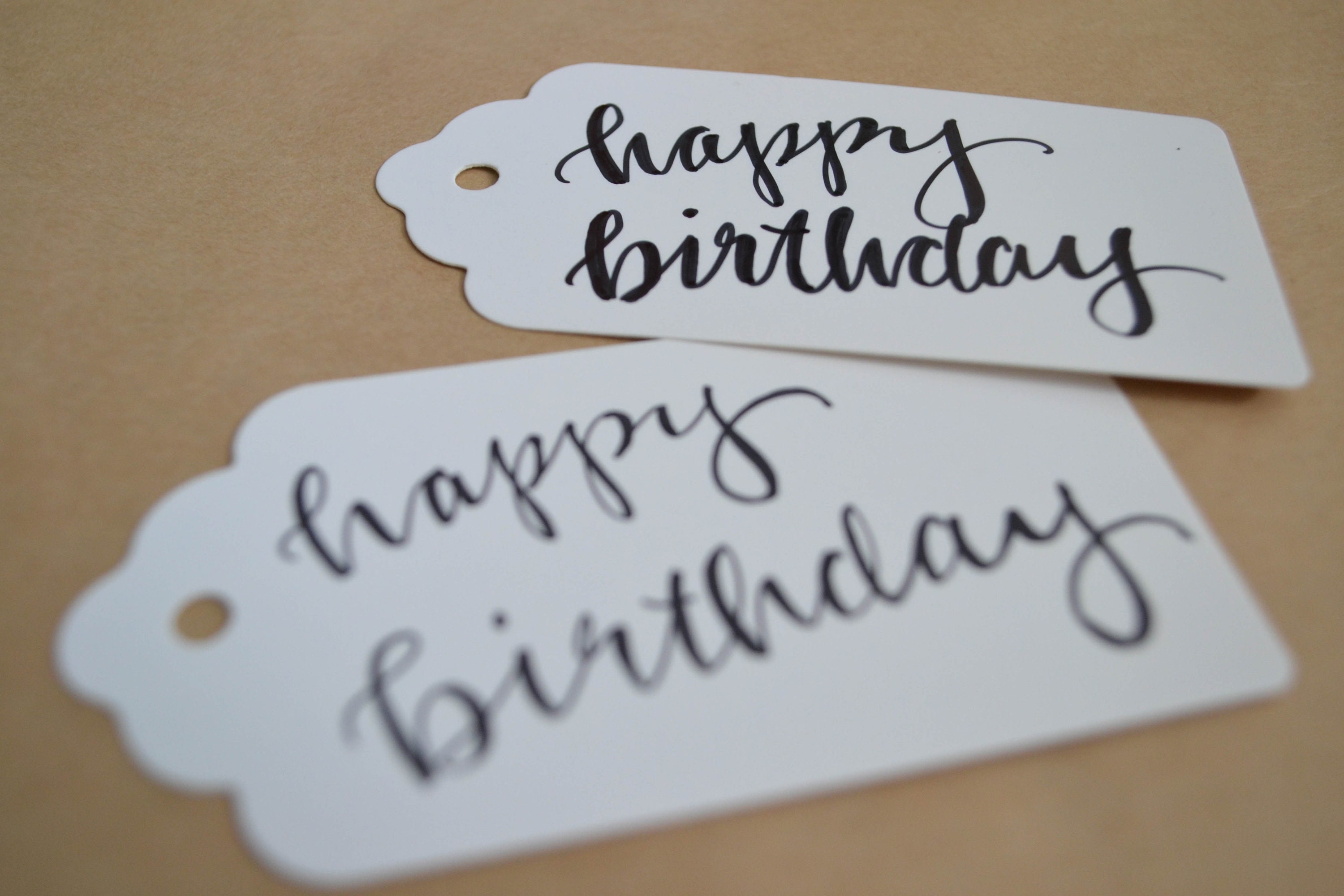 Birthday & Celebration Gift Tags Party Favors | Etsy