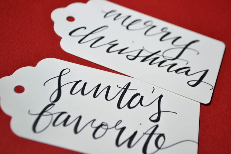 CUSTOM Kraft Gift Tags Personalized Favor Tags Wedding Place | Etsy