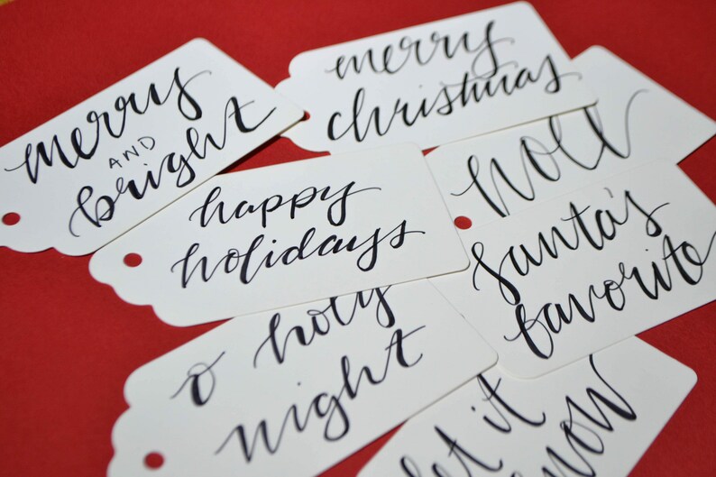 CUSTOM Gift Tags Personalized Favor Tags Wedding Place Cards | Etsy