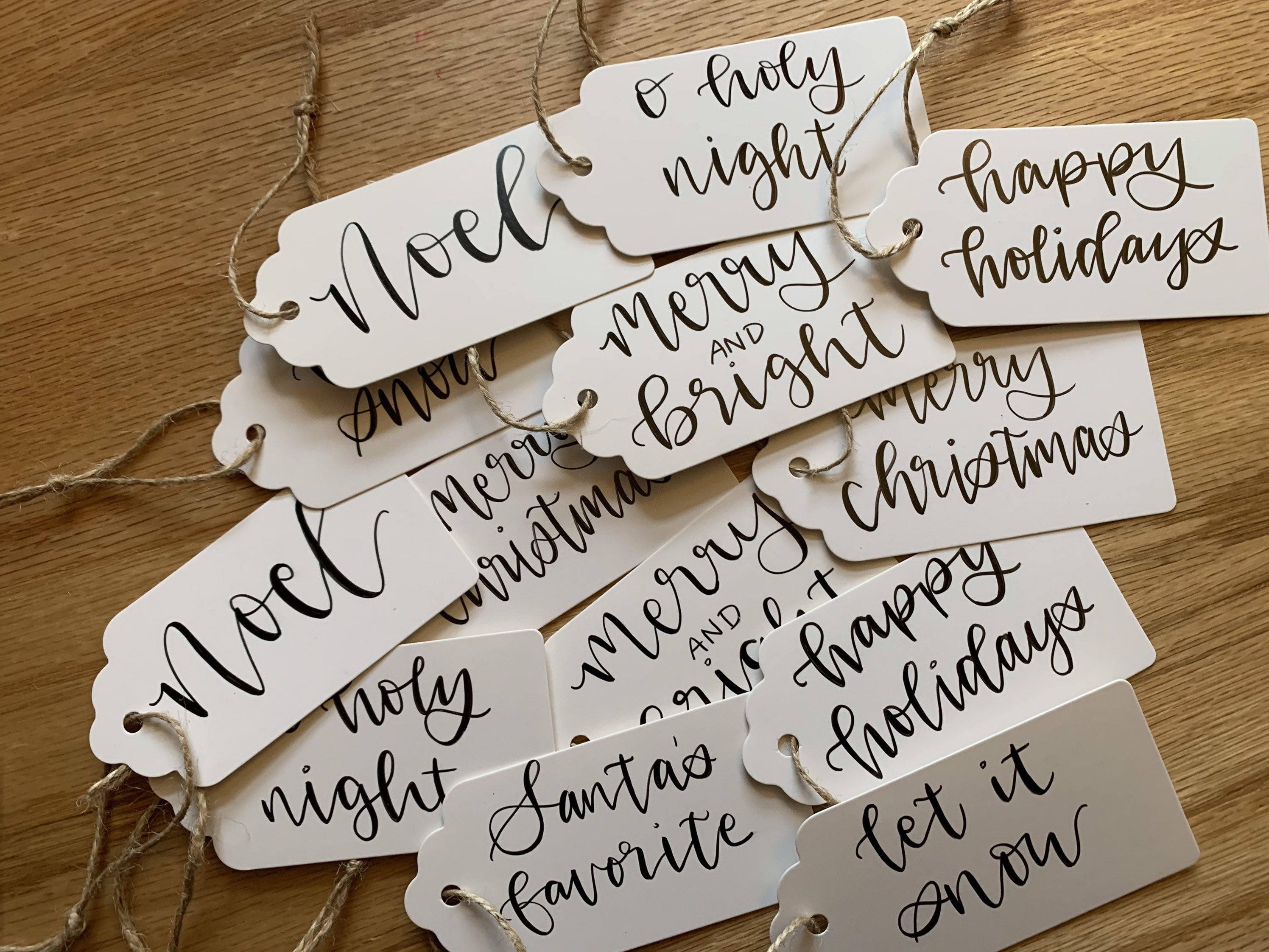 CUSTOM Kraft Gift Tags Personalized Favor Tags Wedding Place | Etsy