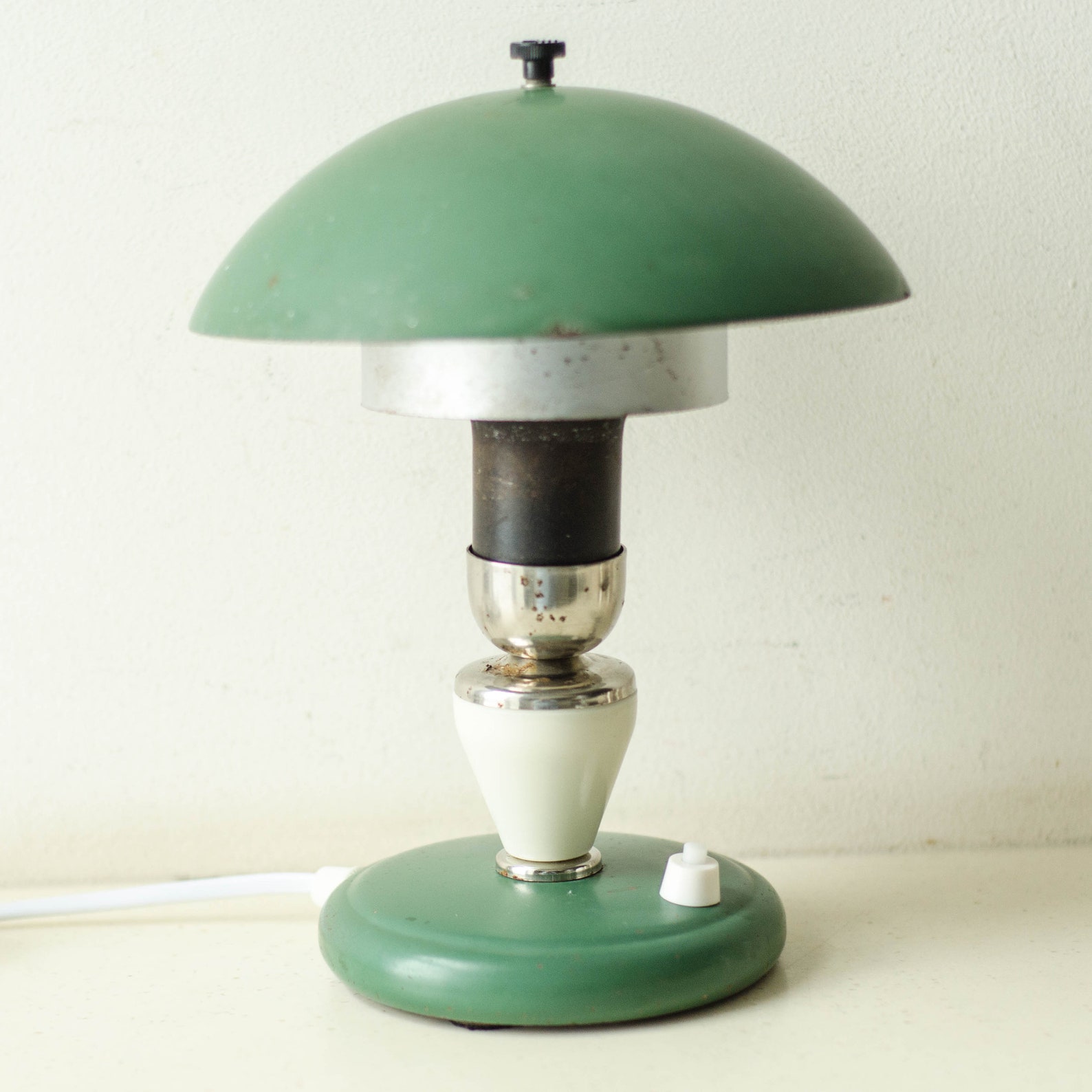Mushroom Lamp Vintage Small Table Lamp Miniature Lamp - Etsy
