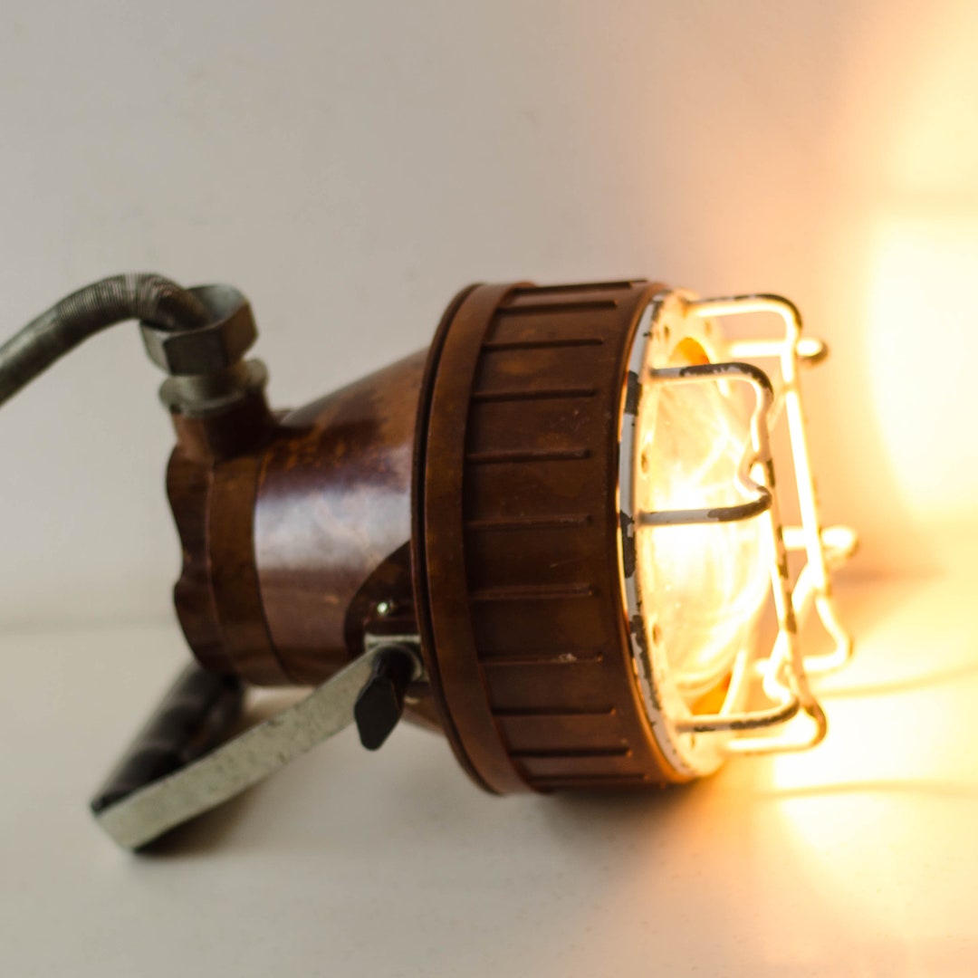 Soviet Searchlight Industrial Lighting Wall Sconce - Etsy