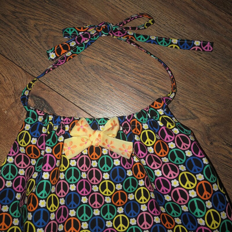 Peace Sign Dress - Etsy