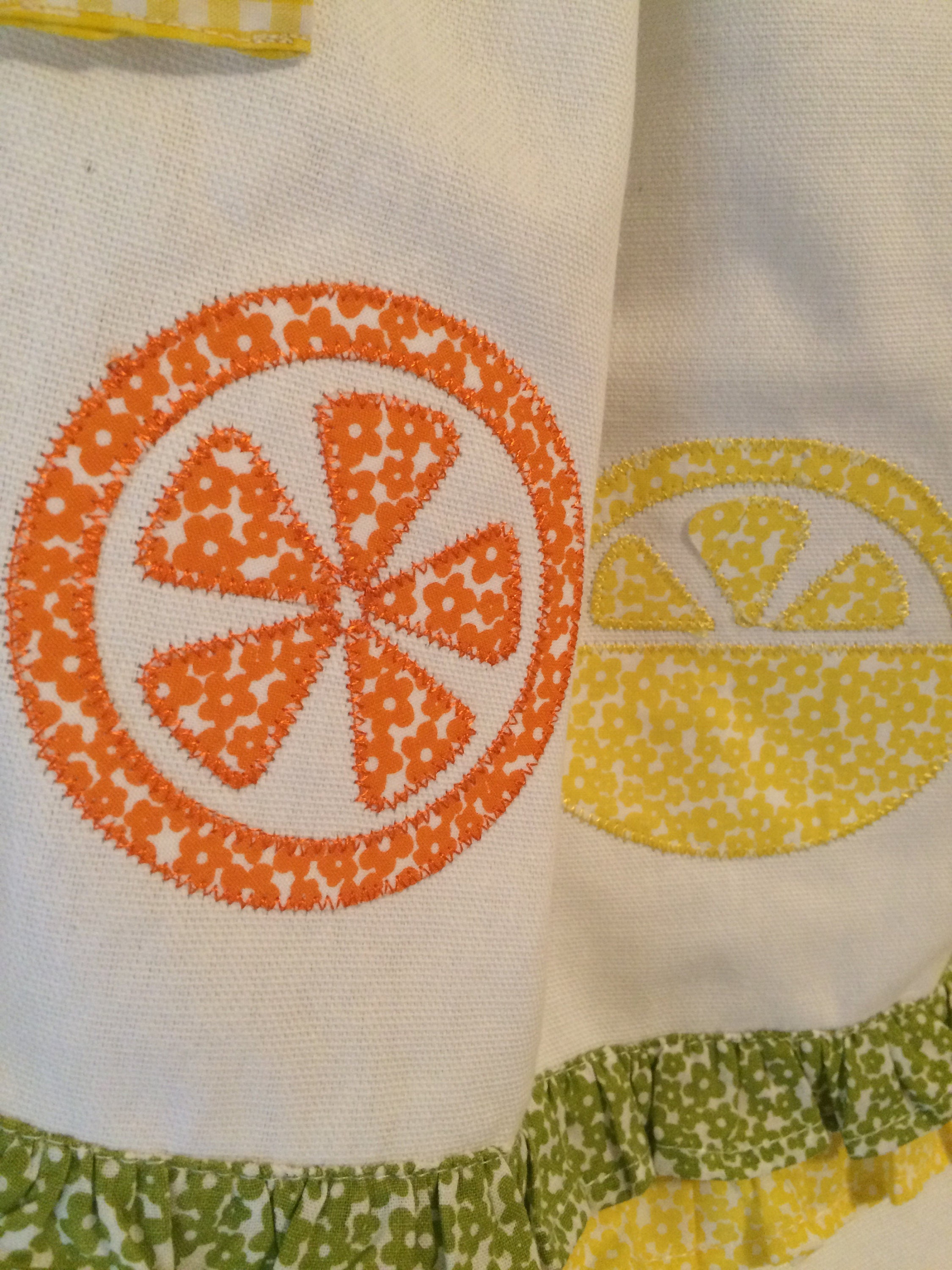 Lemonade Party Dress With Appliquéd Lemons Limes and Oranges - Etsy