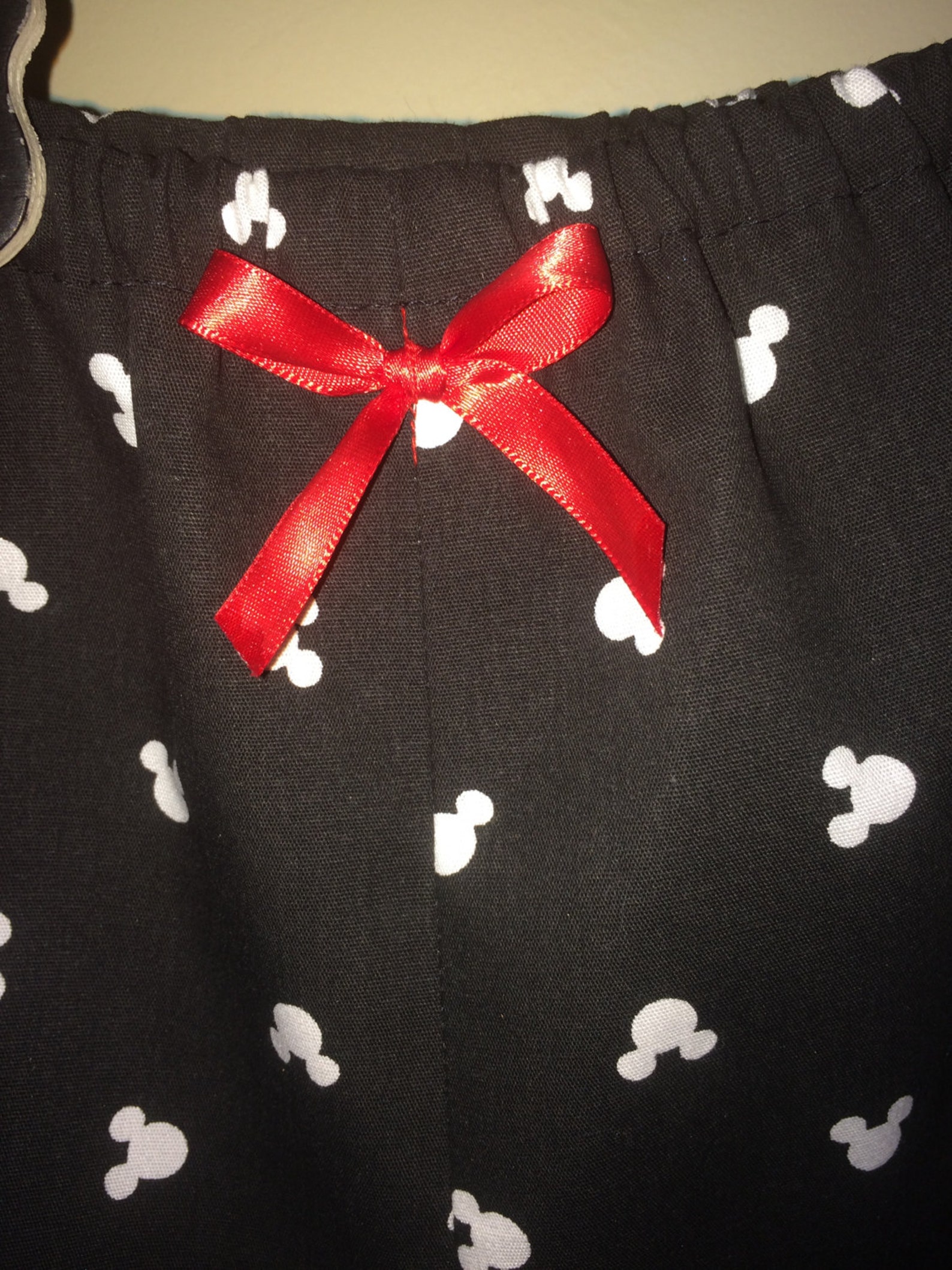 Minnie Mouse Crop Pants/long Pants for Toddler With Red Ruffle - Etsy