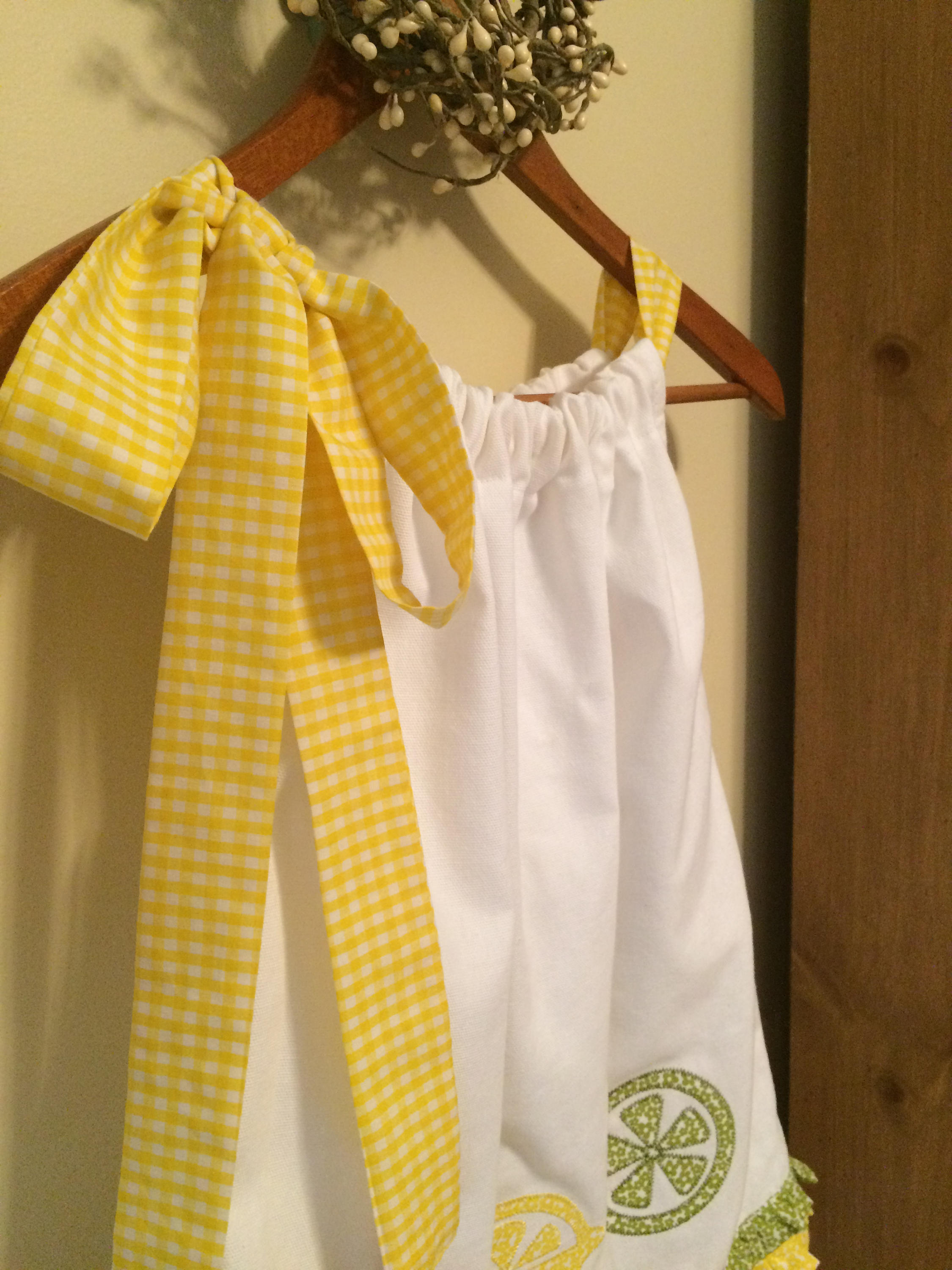 Lemonade Party Dress With Appliquéd Lemons Limes and Oranges - Etsy