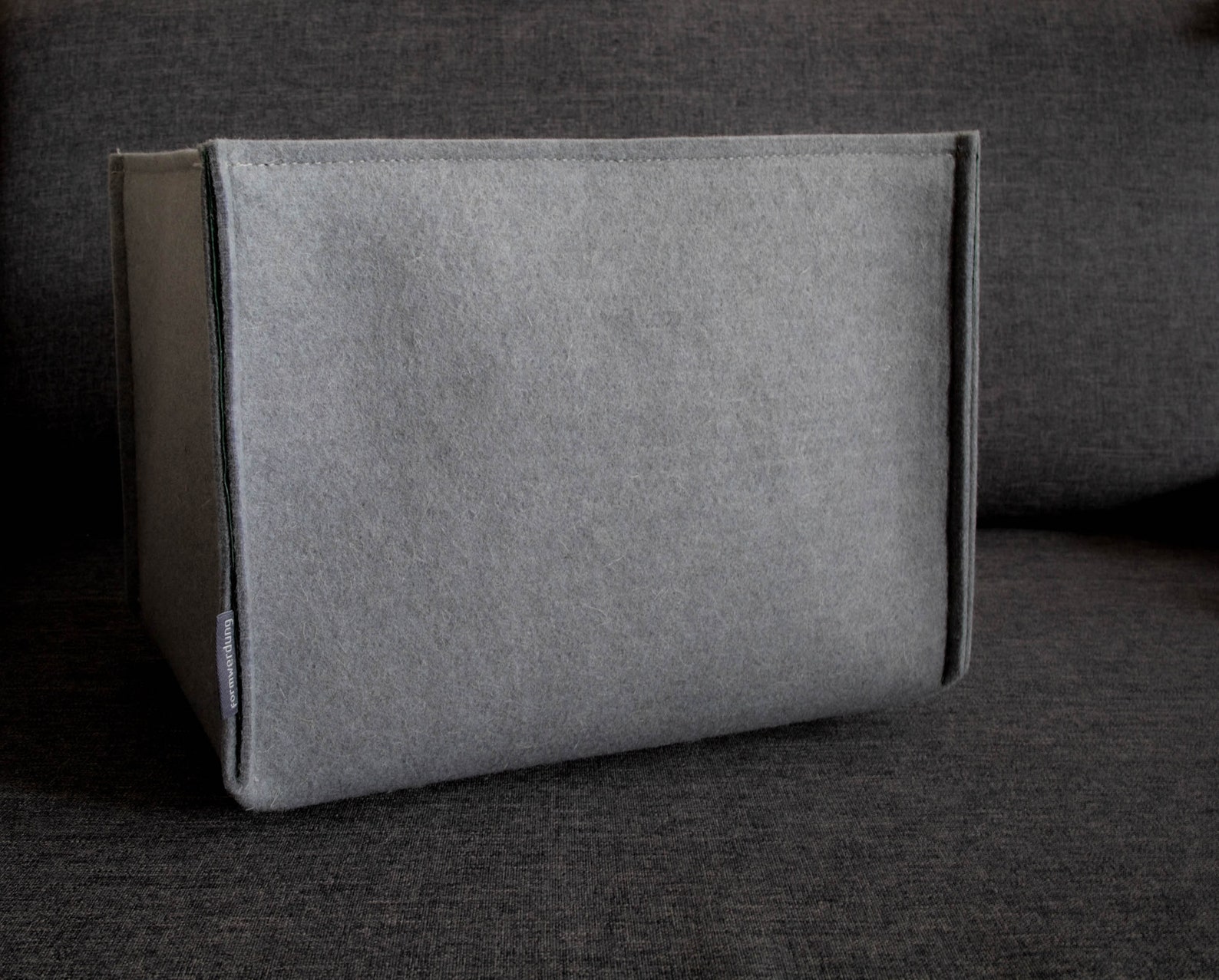 Custom Made Felt Storage Box, Storage Basket, Interior - Etsy