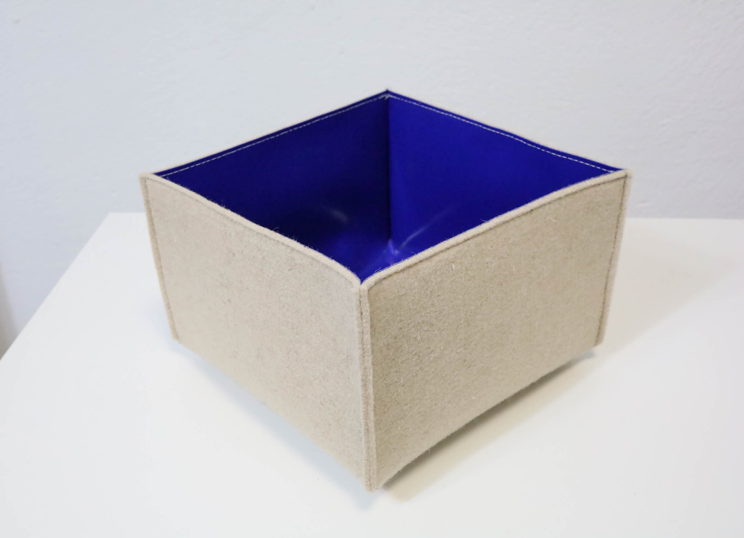 Custom Made Felt Storage Box, Storage Basket, Interior - Etsy