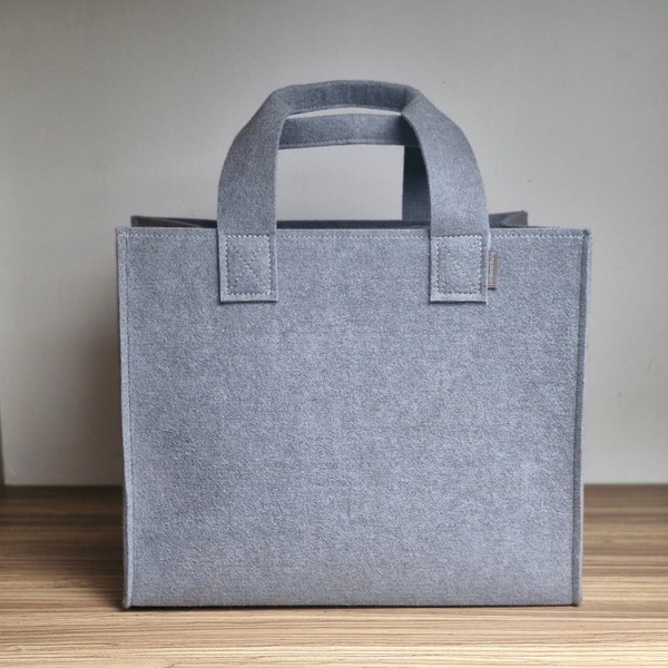 Felt Tote Bag - Etsy