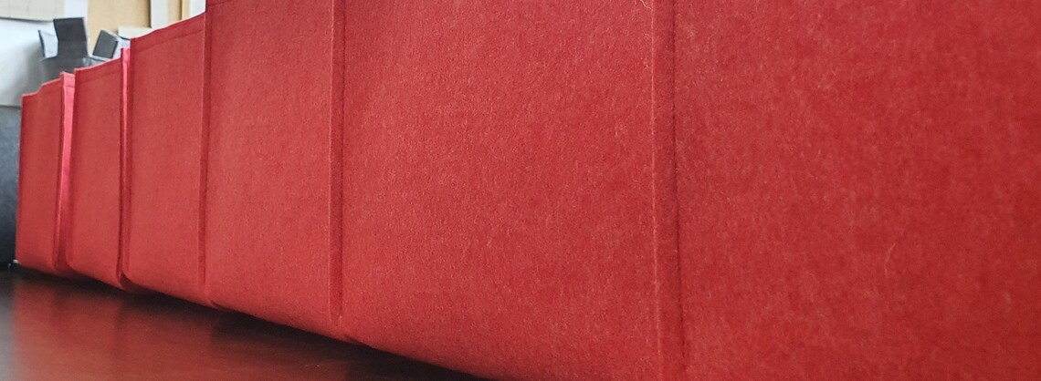 Custom Made Felt Storage Box, Storage Basket, Interior - Etsy