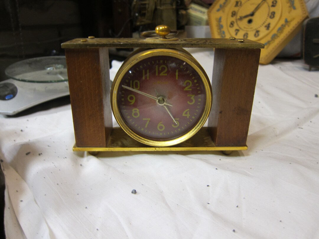 Antique Mantel Clock majak .made in Udssr 1970 E .e - Etsy