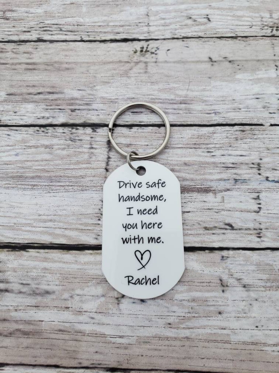 Drive Safe Handsome Keychain Personalized Photo Keychain - Etsy