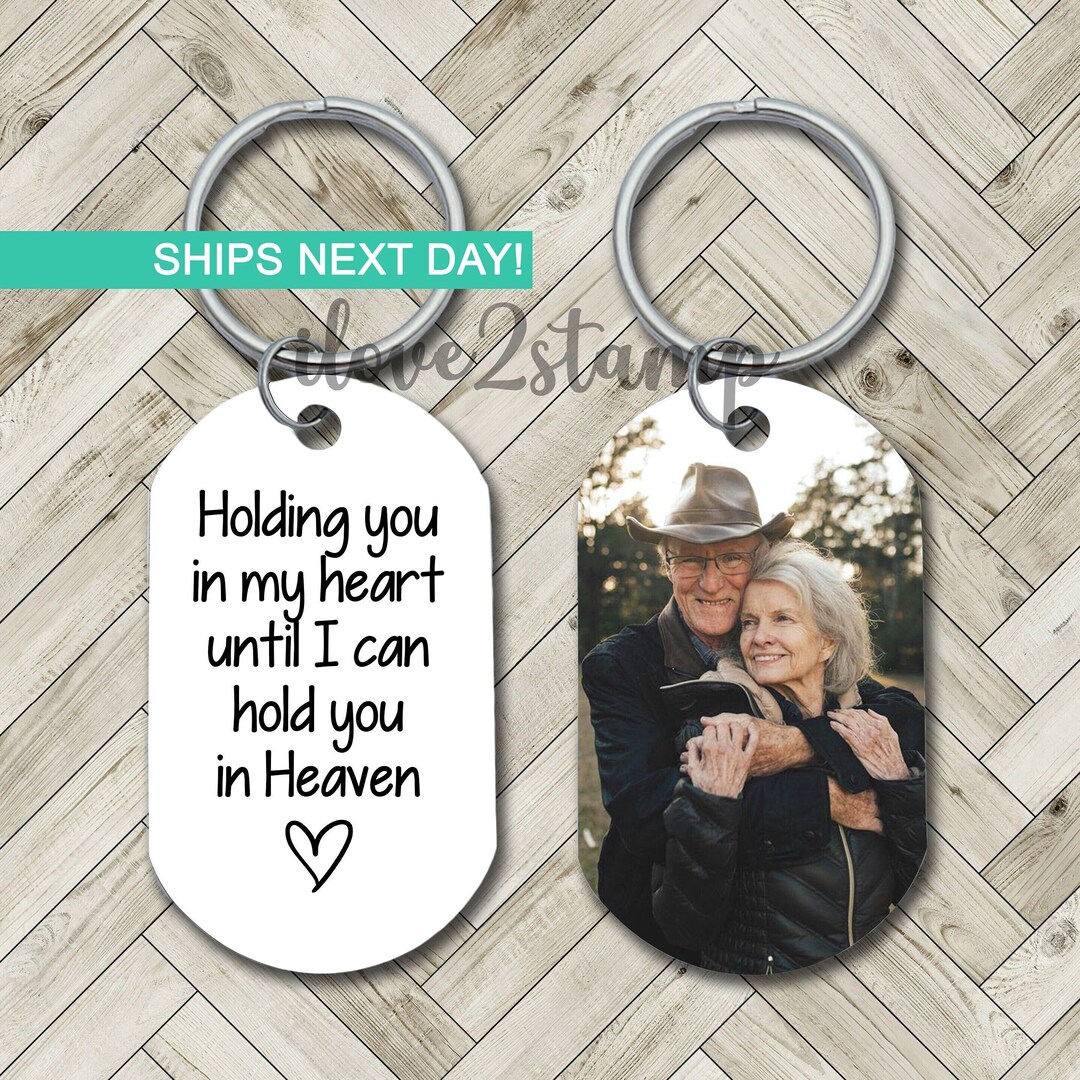 Memorial Keychain Loss of Loved One Keychain in Memory of - Etsy