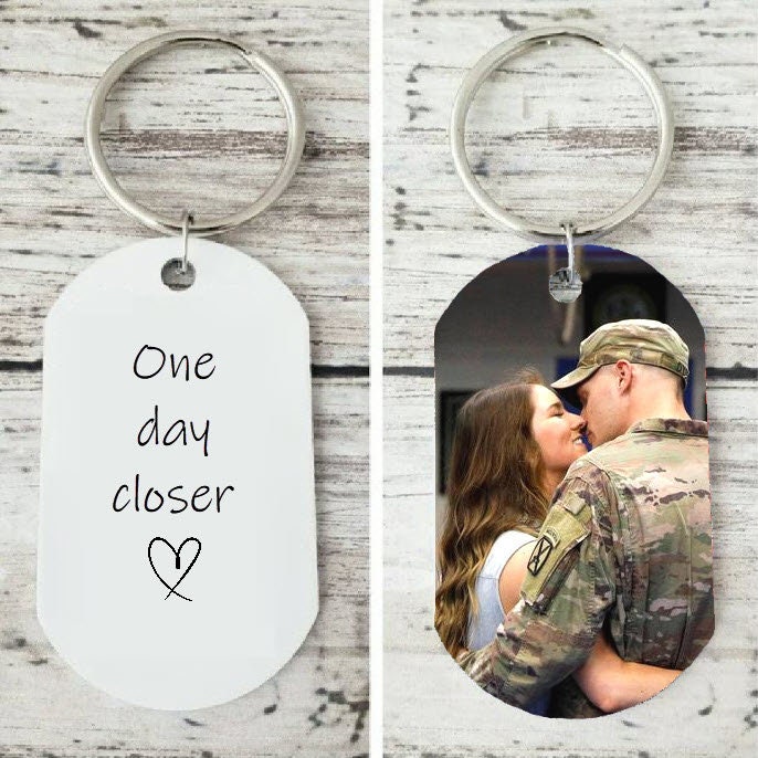 One Day Closer Keychain Deployment Gift for Boyfriend - Etsy