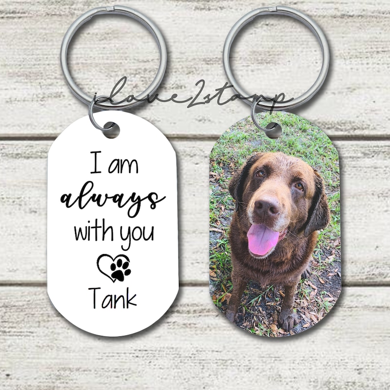 Custom Keychain of My Pet - Etsy
