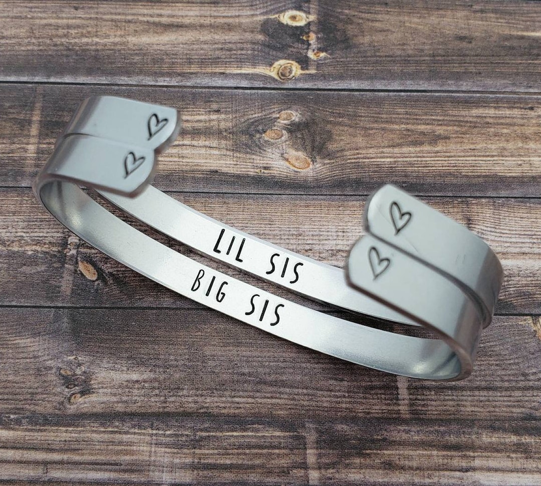 Matching Sister Bracelets Big & Little Sister Bracelets - Etsy