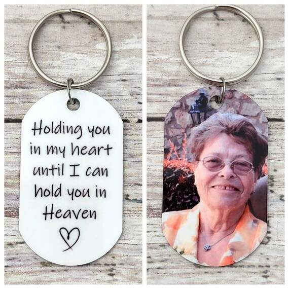 Memorial Keychain Loss of Loved One Keychain in Memory of - Etsy
