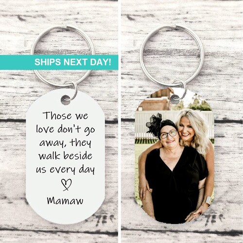 Loss of Loved One Keychain Memorial Keychain Always Loved - Etsy Canada