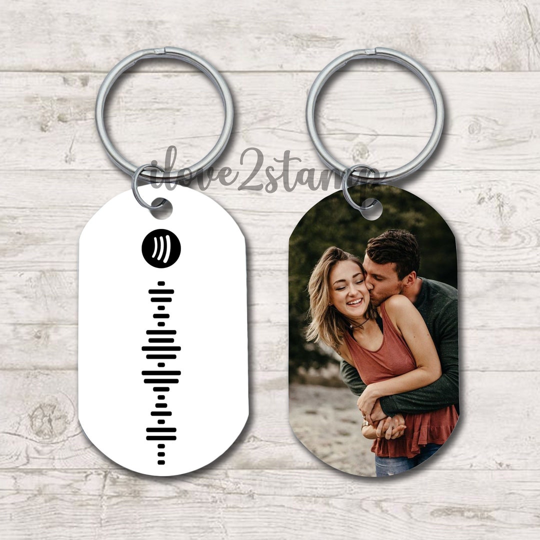 Spotify Keychain, Spotify Code Keychain, Personalized Song Keychain ...