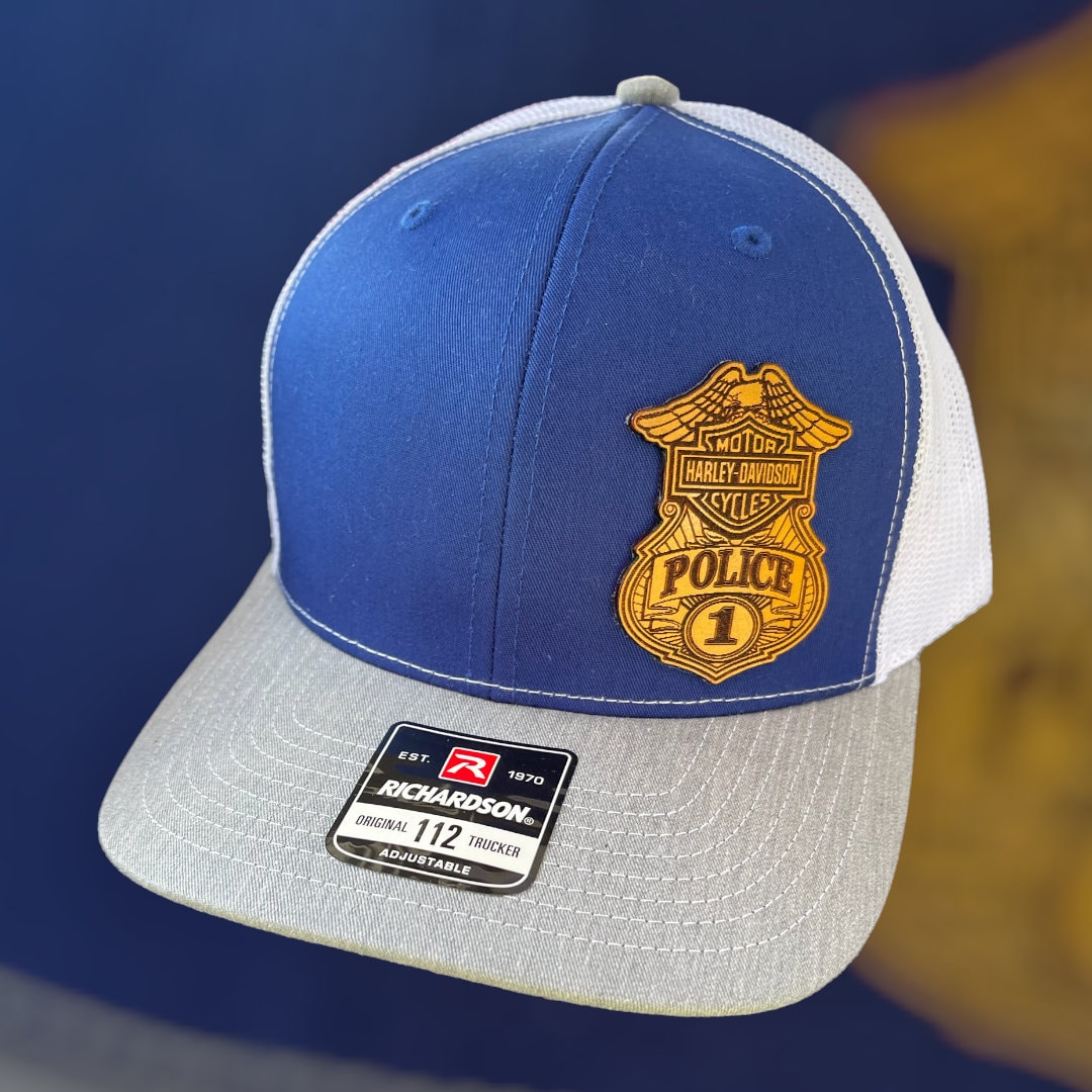 HD Police Badge Hat - Etsy