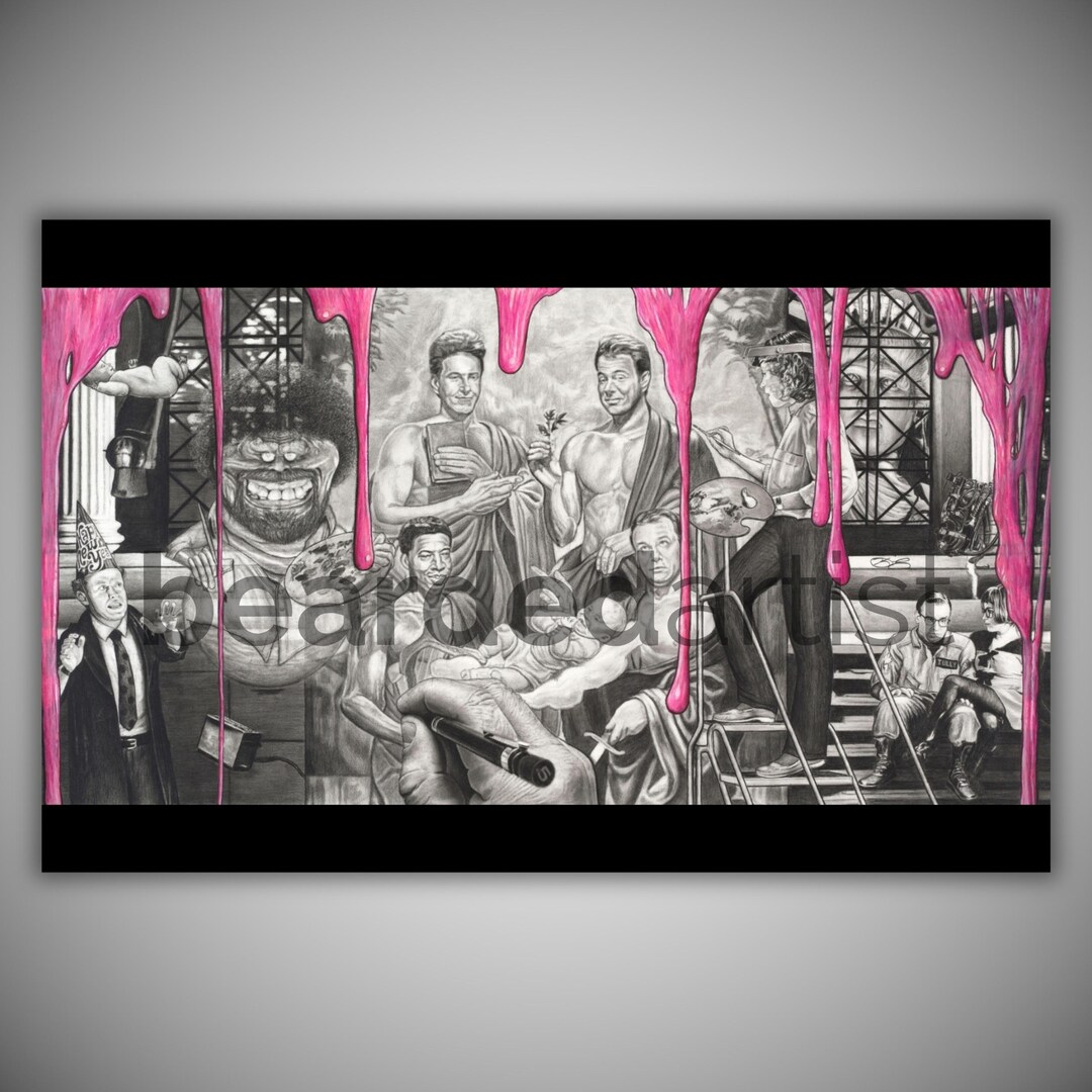 Ghostbusters 2 Pencil Drawing Print – Ghostbusters Fan Art – 11x17 ...