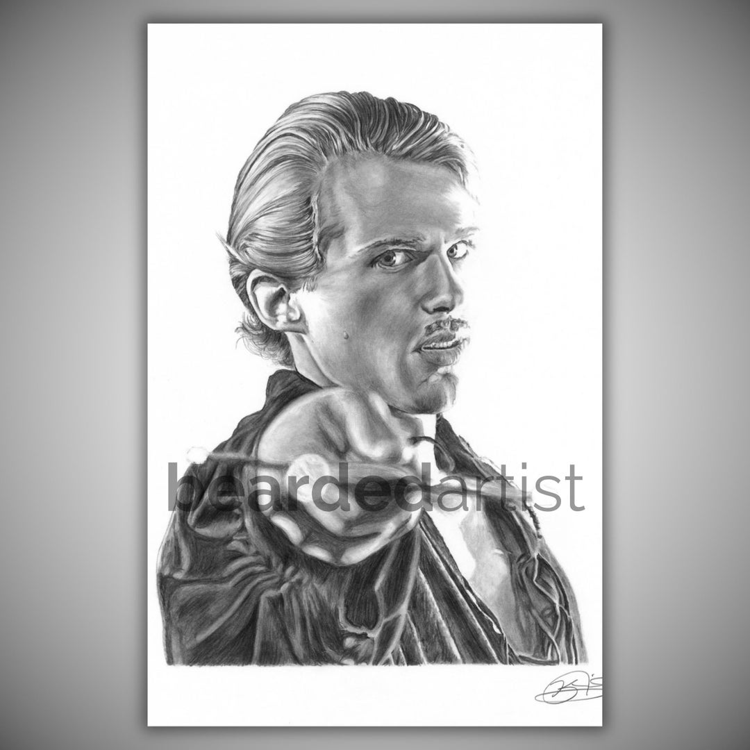 Drop. Your. Sword. – the Princess Bride Pencil Drawing | Westley Art ...