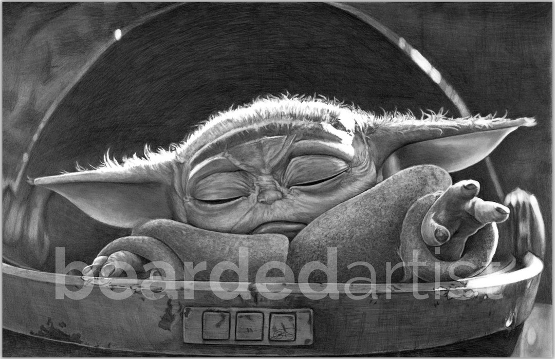 Grogu Baby Yoda From the Mandalorian your Back, I Have Star Wars ...