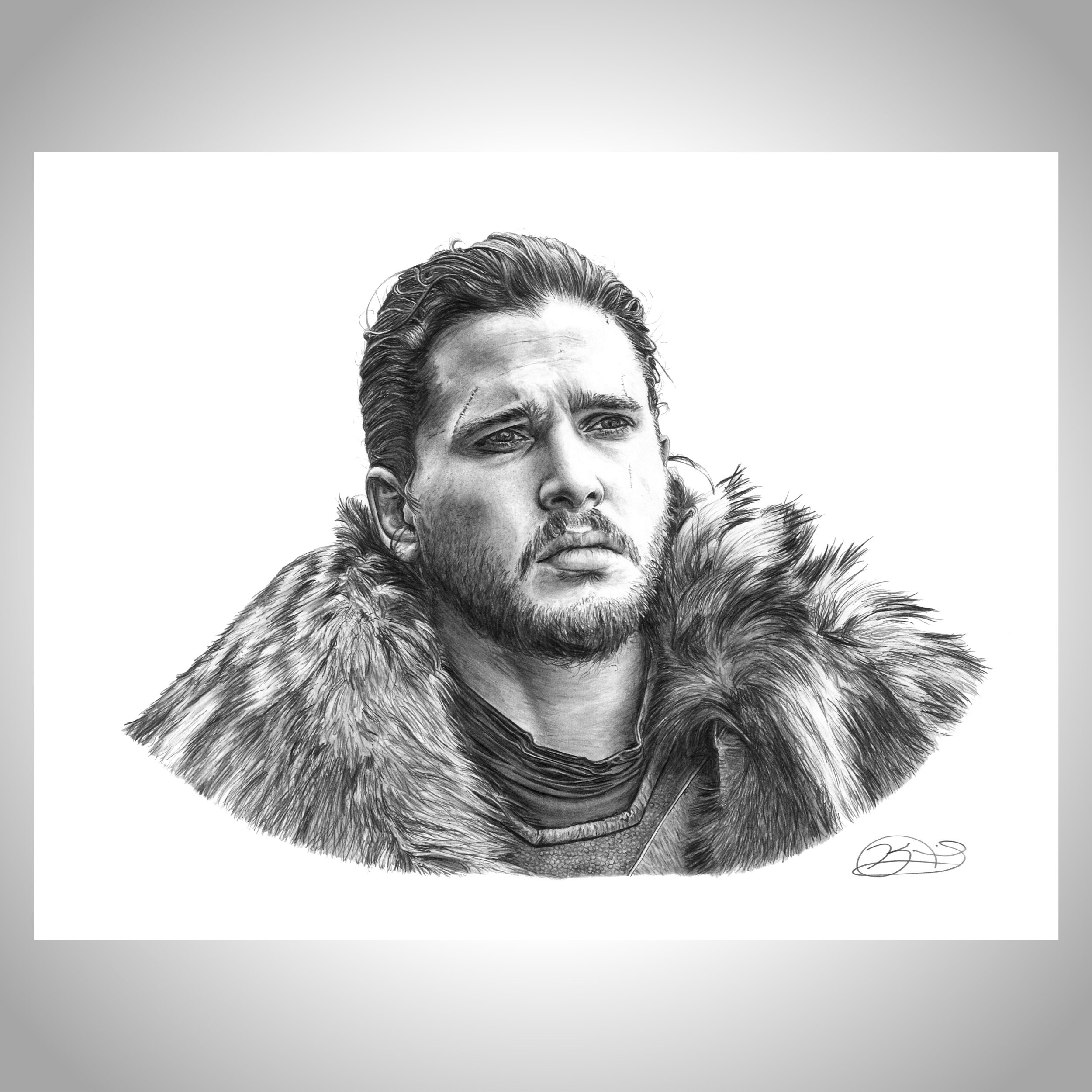 Jon Snow Drawing