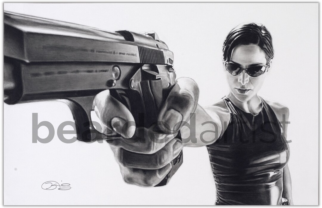 Trinity From the Matrix dodge This the Matrix - Etsy