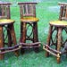 Rustic Bar Stool One Handmade Bar Stool See Details for - Etsy