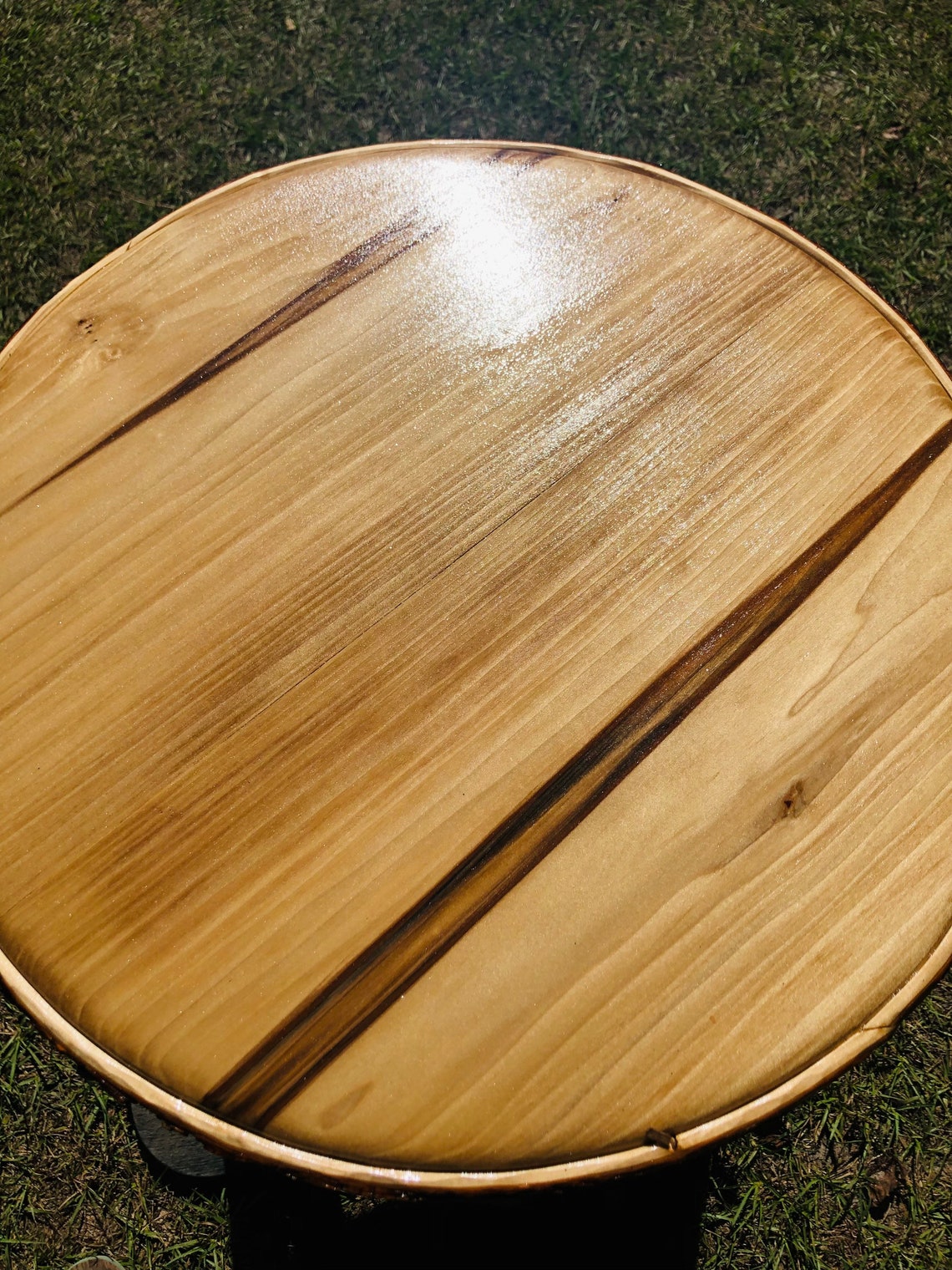 Rustic Table . Round Top Twig Bentwood Willow Table . - Etsy